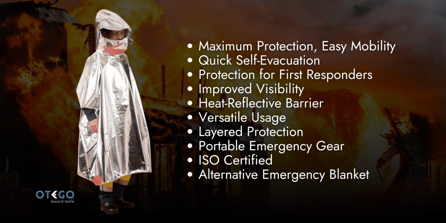 FIRESHIELD - Fire Poncho Made by Otego - Otego